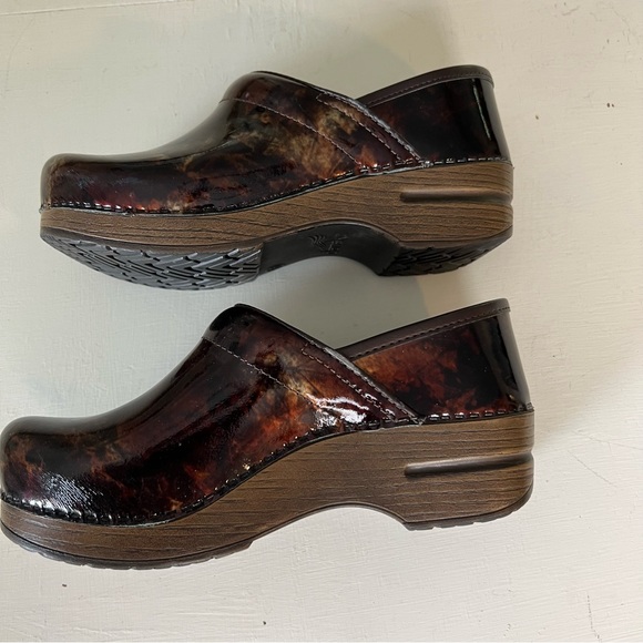 Dansko | Shoes | Dansko Professional Clog Shiny Tortoise Pattern ...